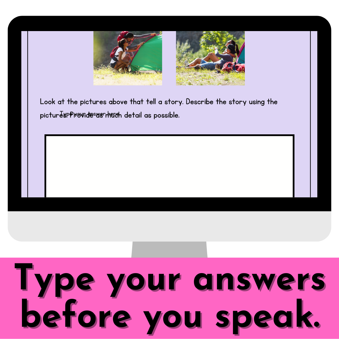 DIGITAL TELPAS SPEAKING PROMPTS ACTIVITIES #8 - Classful