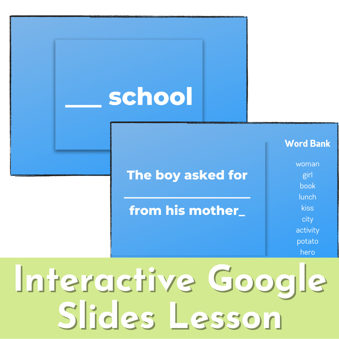Nouns & Articles Lesson and Handout for ESL students - Classful