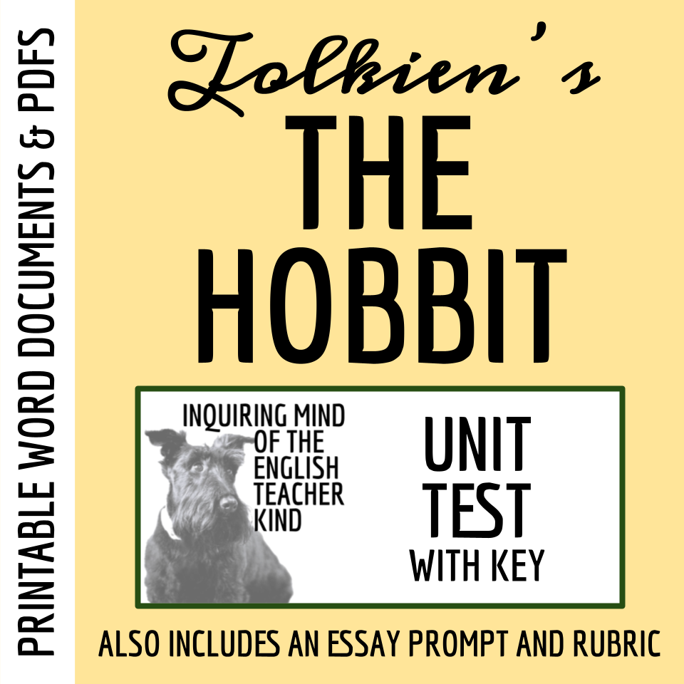 The Hobbit Test and Answer Key - Classful