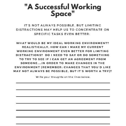 Executive Functioning - Self- Advocacy ADHD social High School skills ...