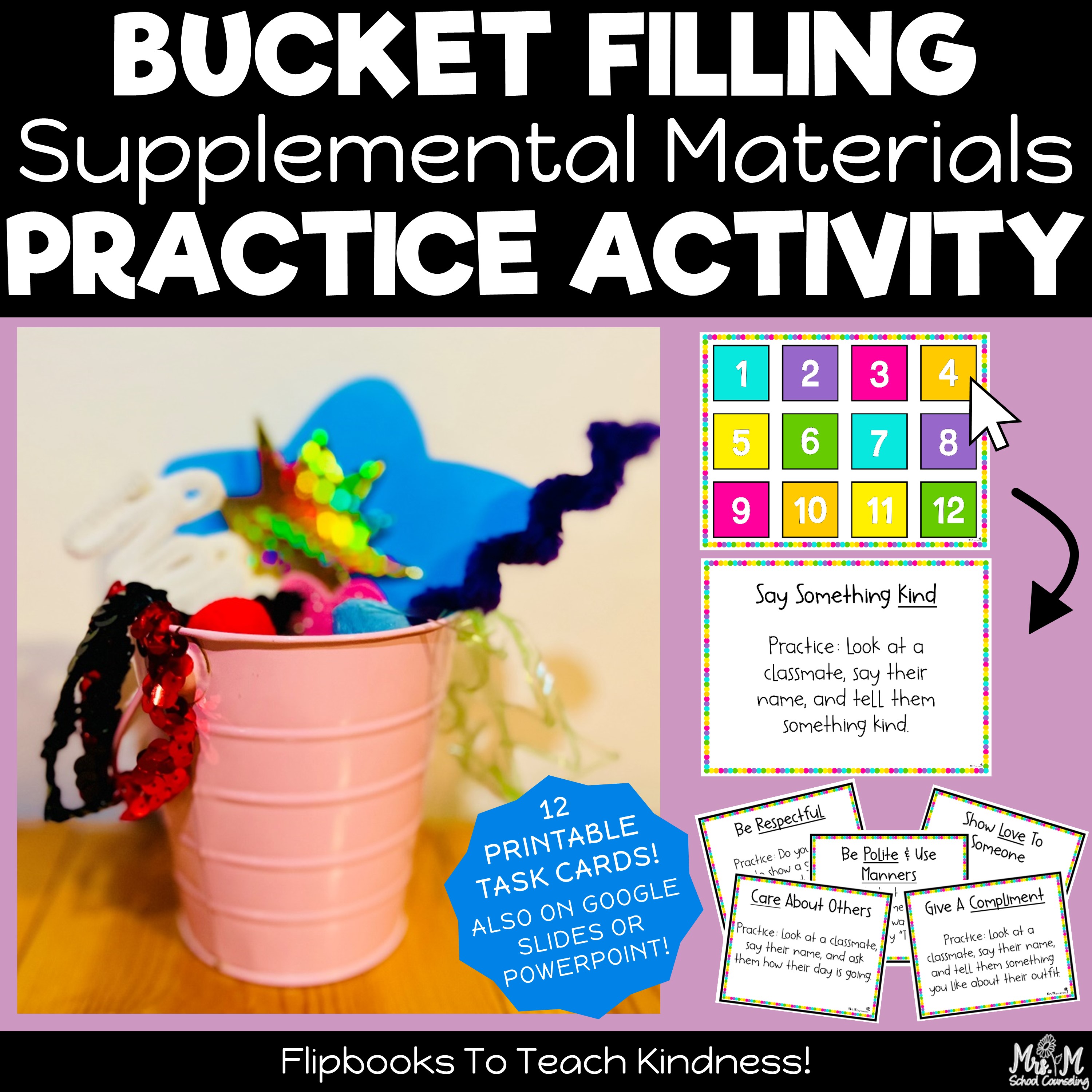 Bucket Filling Practice Activity / A Lesson To Teach Kindness - Classful