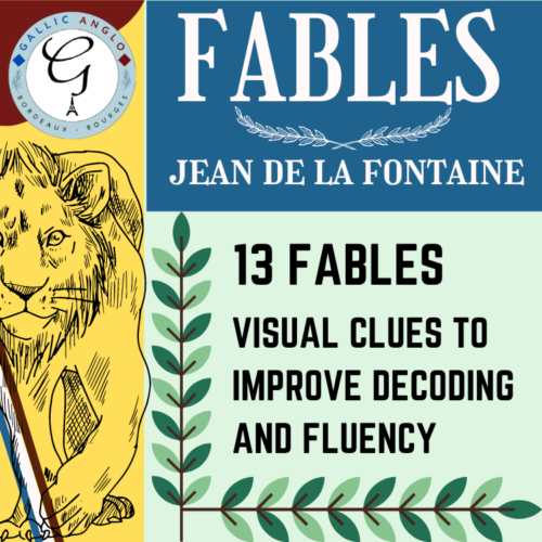 FRENCH - Fables - Reading practice - Classful