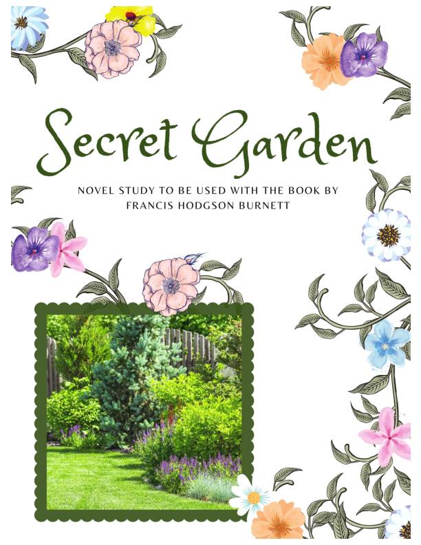 The Secret Garden - No Prep Novel Study - Literature Circles - Classful