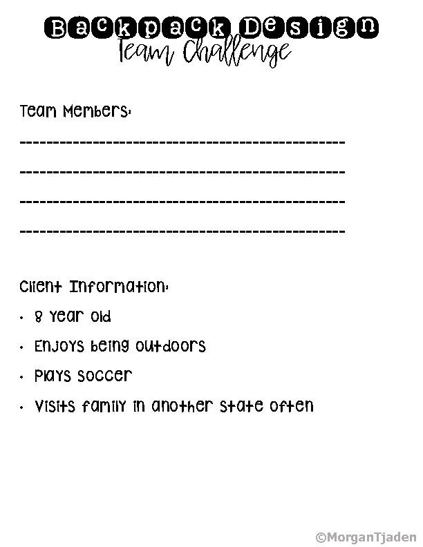 Backpack Design Project - Classful