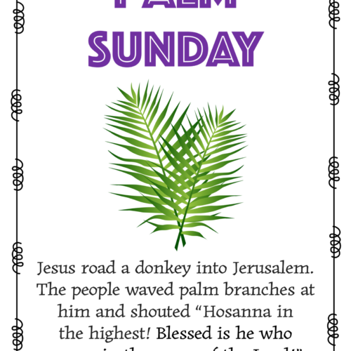 Christian Bulletin Board- Holy Week - Classful