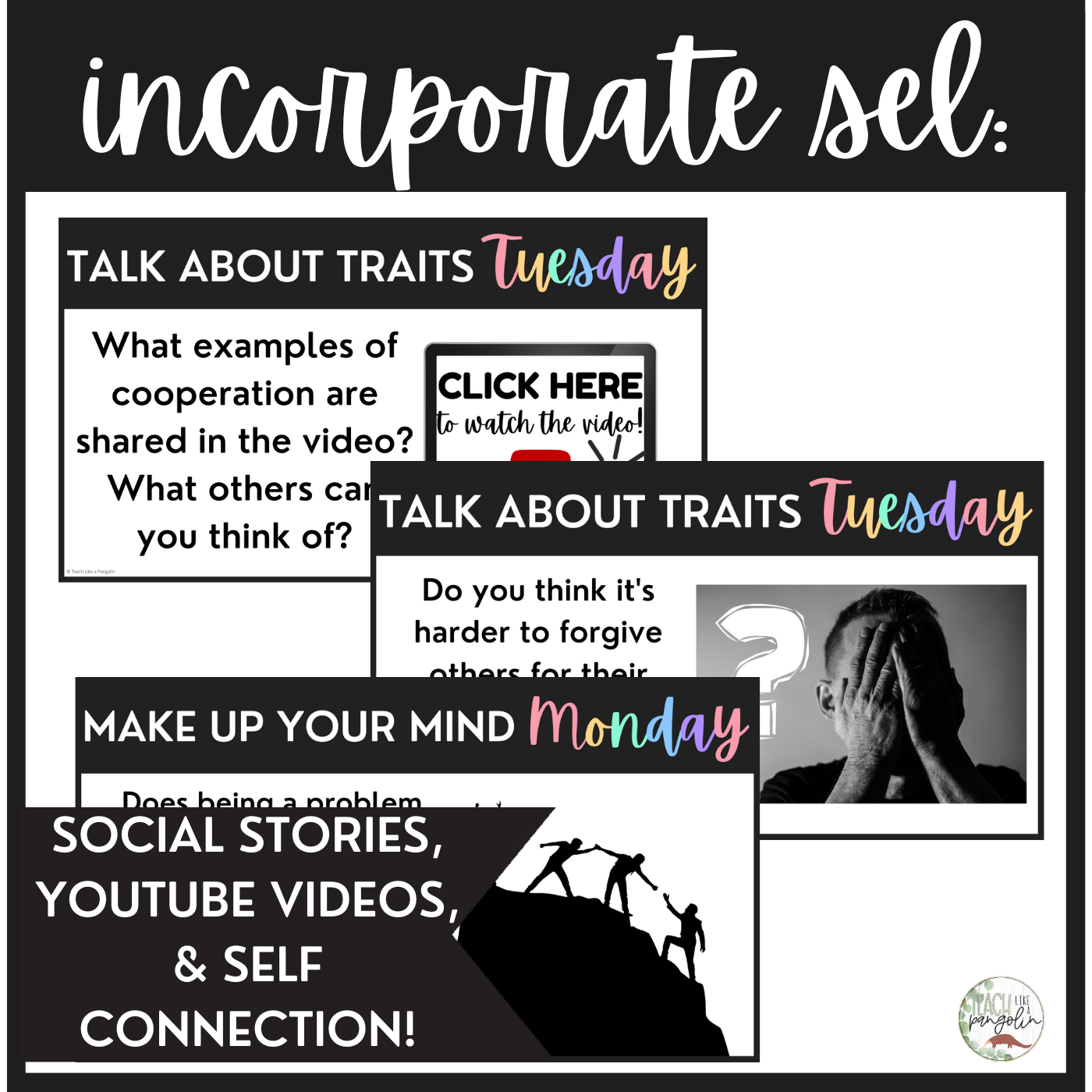 SEL Morning Meeting Slides - Daily Community Building Questions - Set 4 ...