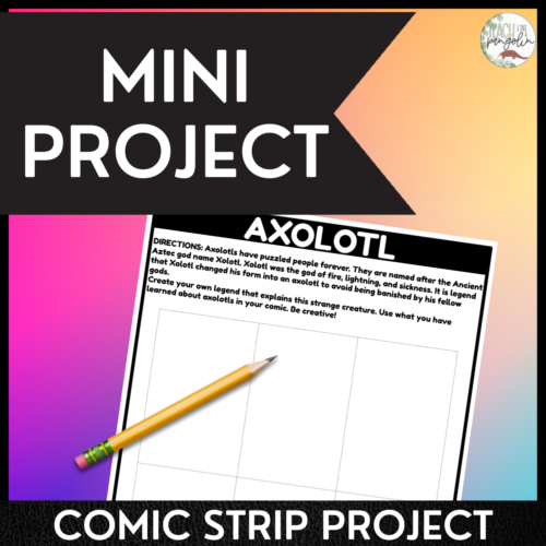 Axolotls Science Reading Comprehension Passage and Questions - Classful