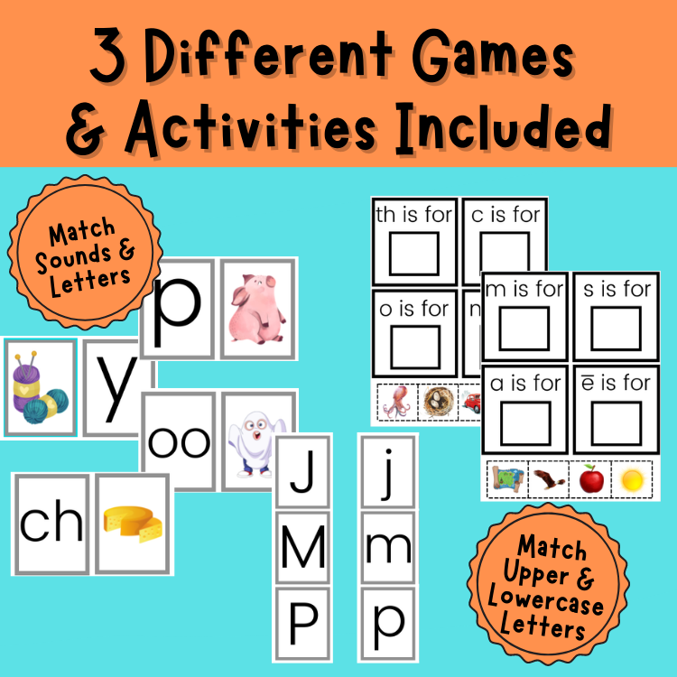 Phonics Games & Activities Comp. w/ Teach Your Child to Read in 100 ...