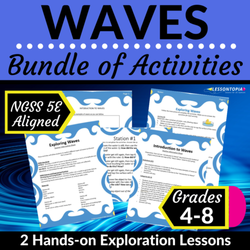 Waves | 5E Lesson Plan | Bundle - Classful