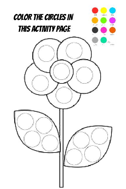 CIRCLE COLORING PAGES KINDERGARTEN WORKSHEETS - Classful