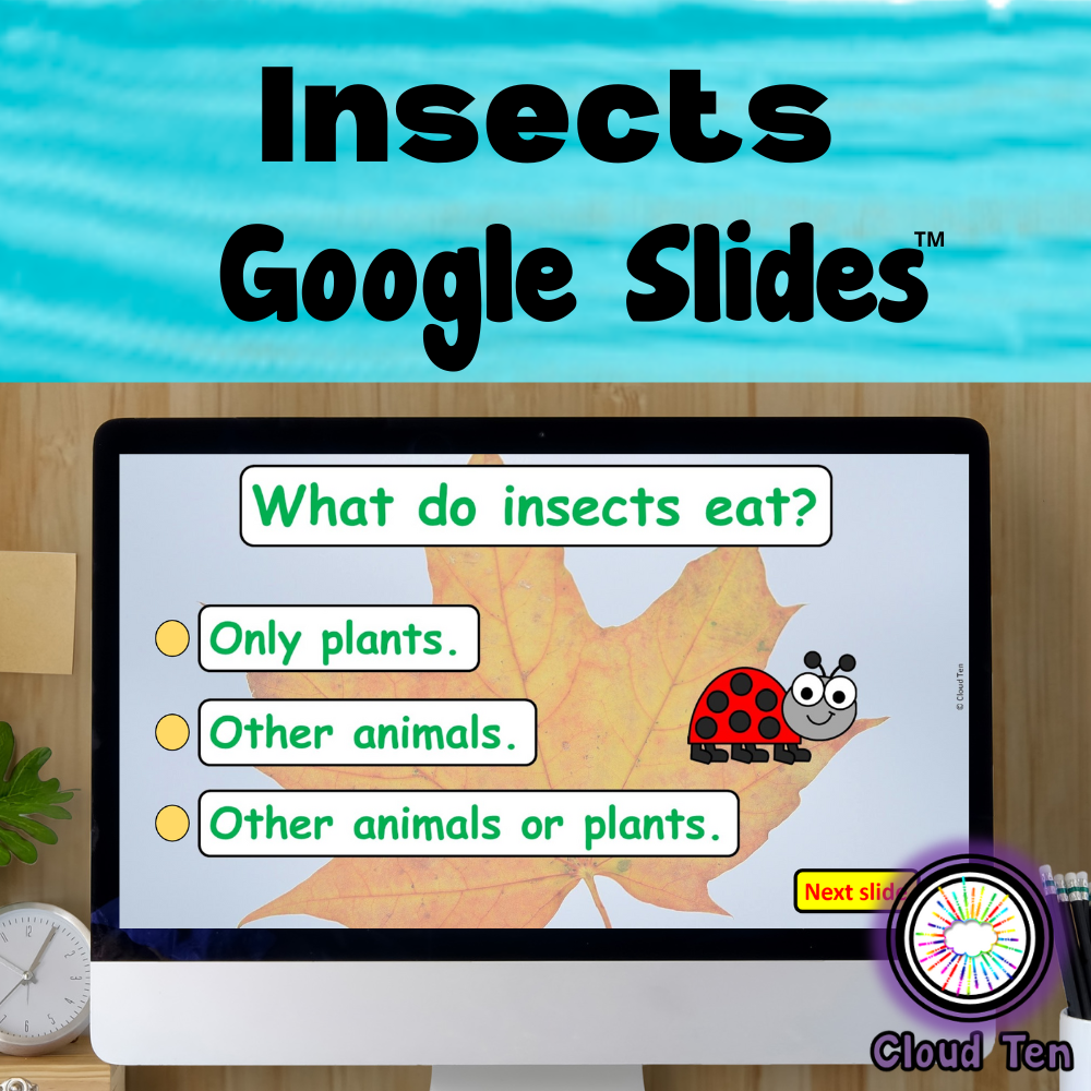 Insects in Google Slides™ - Classful