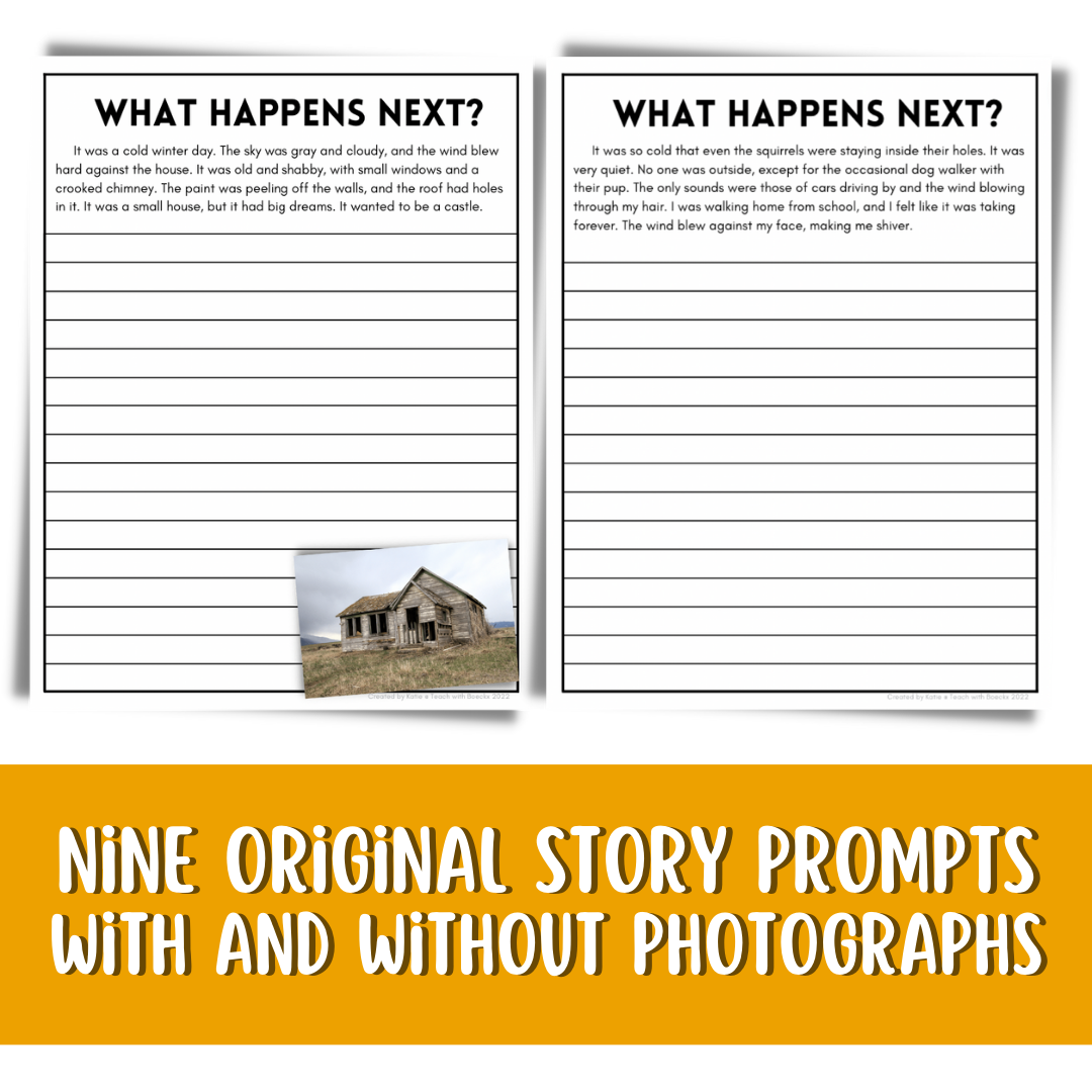 What Happens Next? Winter Writing Prompts & Story Starters - Classful