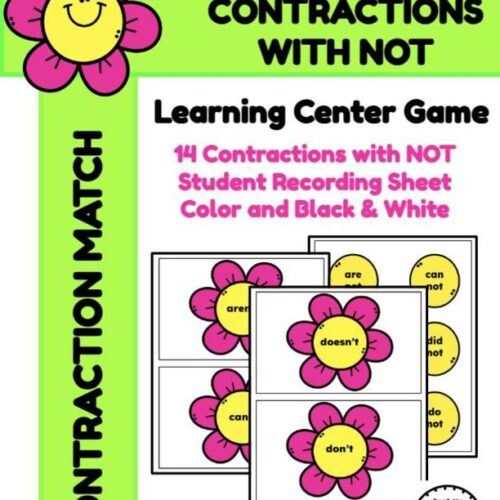 Contraction Match! Contractions with Not - Classful