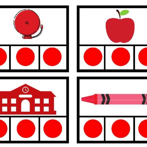 Special Education Math Task Box -Color Match 3 Level Bundle life skills ...
