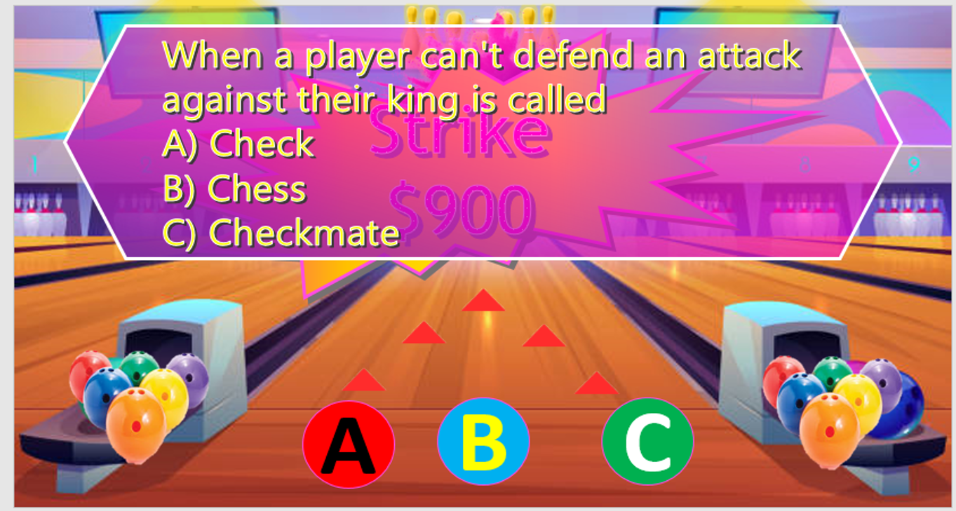 CHESS - Bowling Game - Classful