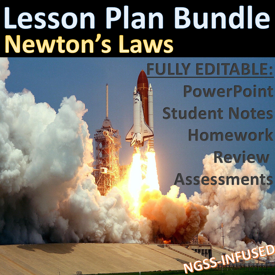 Lesson Plan Package- Newton's Laws - Classful