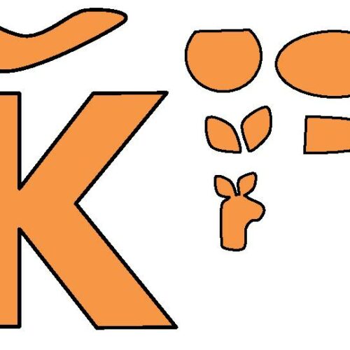 Letter K Craft - K is for Kangaroo Printable Alphabet Beginning Sound ...