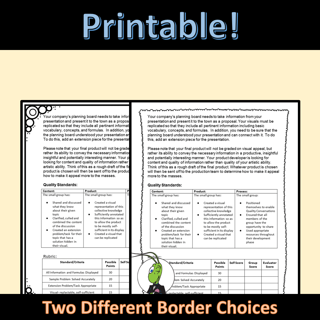 Quadrilateral and Polygon Collaborative PBL Geometry - Classful