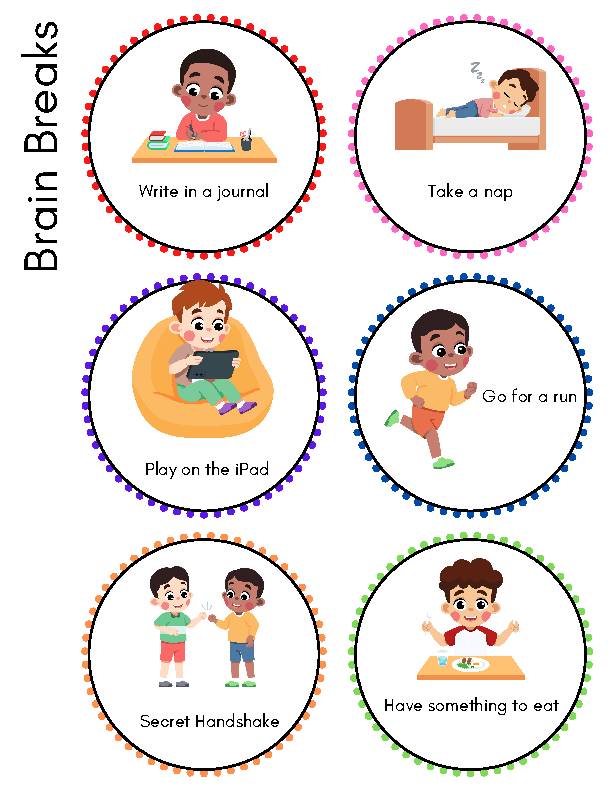 Brain Break Activity Cards - Classful