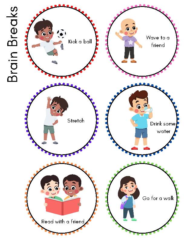 Brain Break Activity Cards - Classful