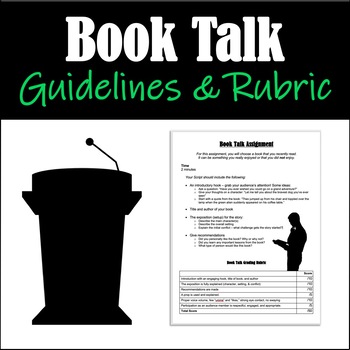 Book Talk Guidelines & Rubric