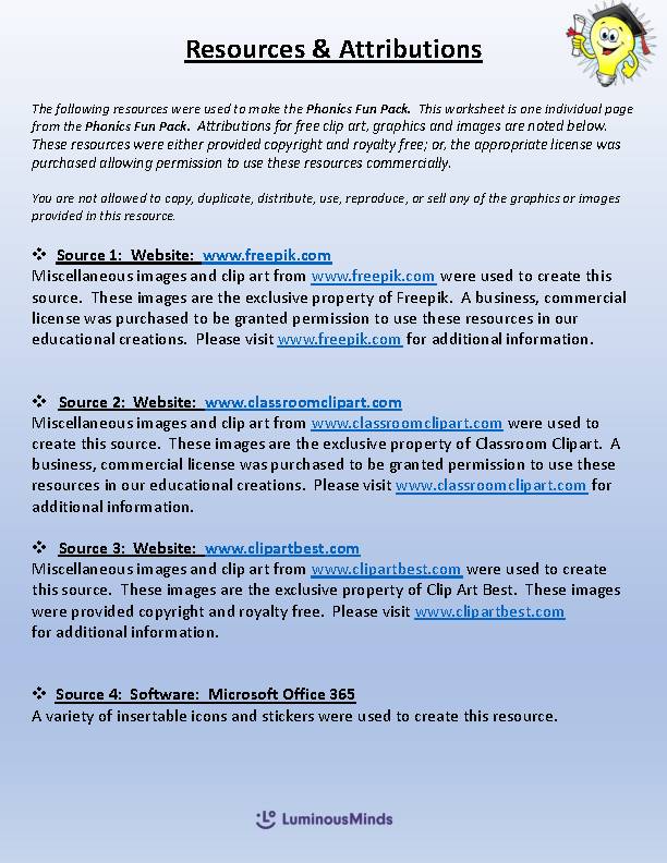 Reading Practice- Letter R - Classful