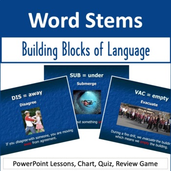 Latin & Greek Word Stems Unit (Prefixes, Suffixes, Roots) - Classful