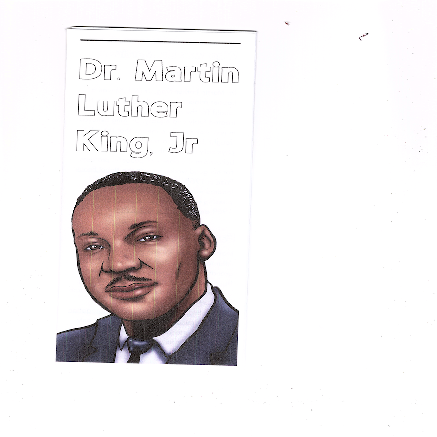 Martin Luther King Jr Biography Brochure with Reading Comprehension ...