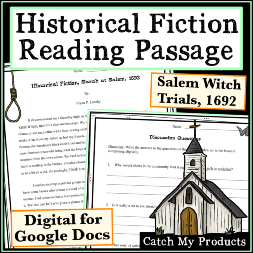 Salem Witch Trials Reading Passage and Questions - Classful