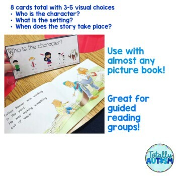 Identifying Characters and Setting | Story Elements | Special Education ...