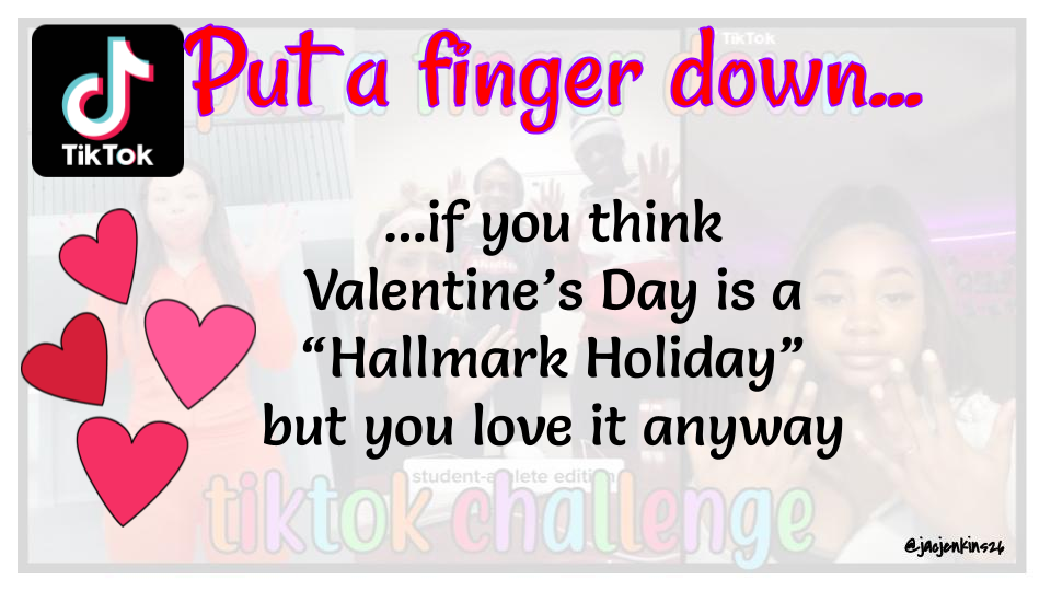 Valentine's Day Put a Finger Down TikTok Game Virtual Distance or In ...