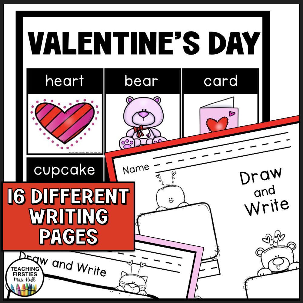 Valentine's Day Writing Center - Classful