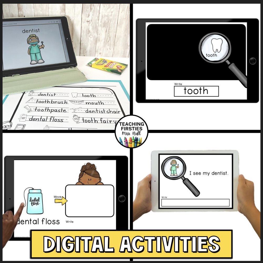 Dental Health Writing Center - Classful