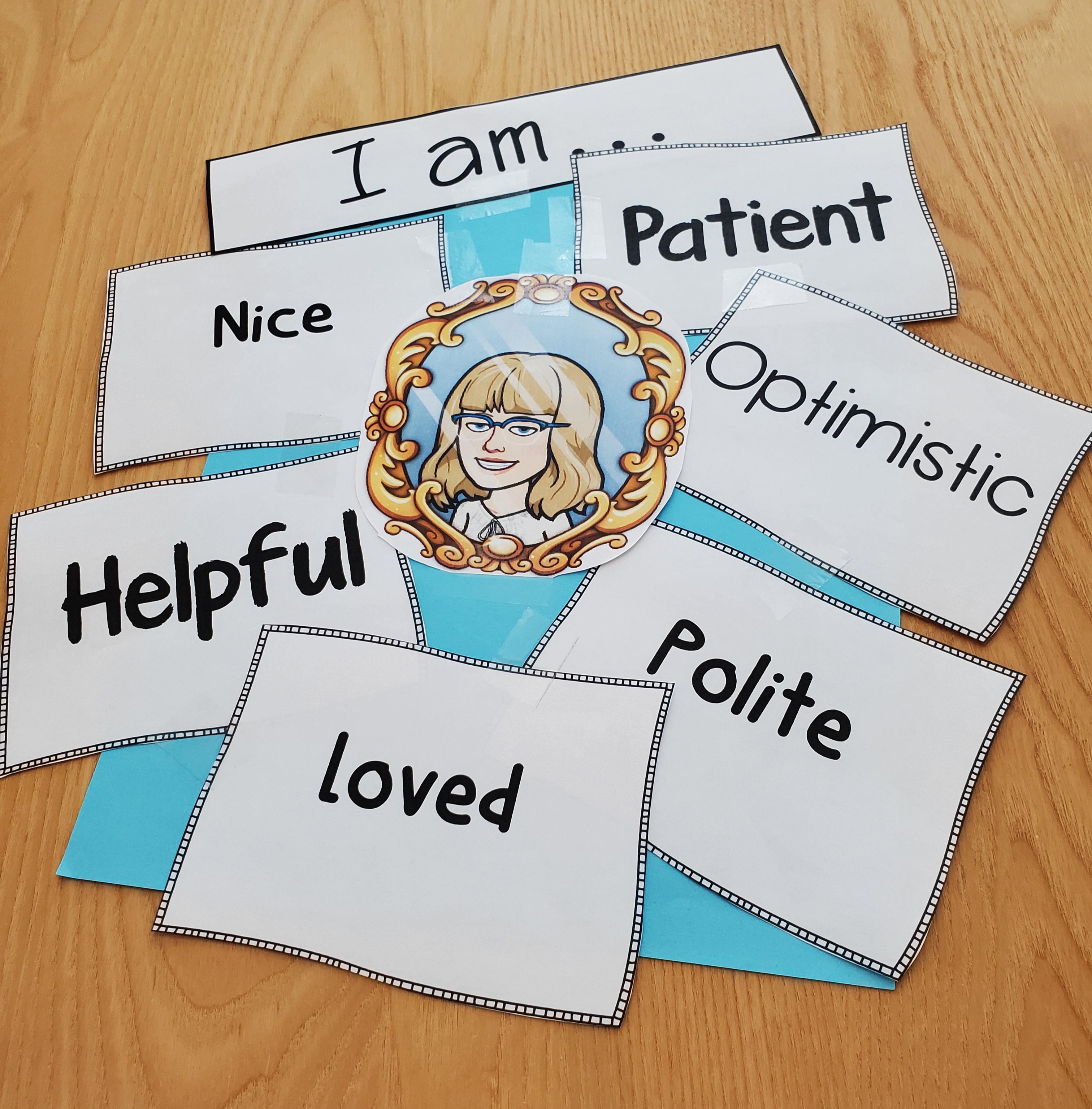 Self-Esteem Activity I AM Board - Classful