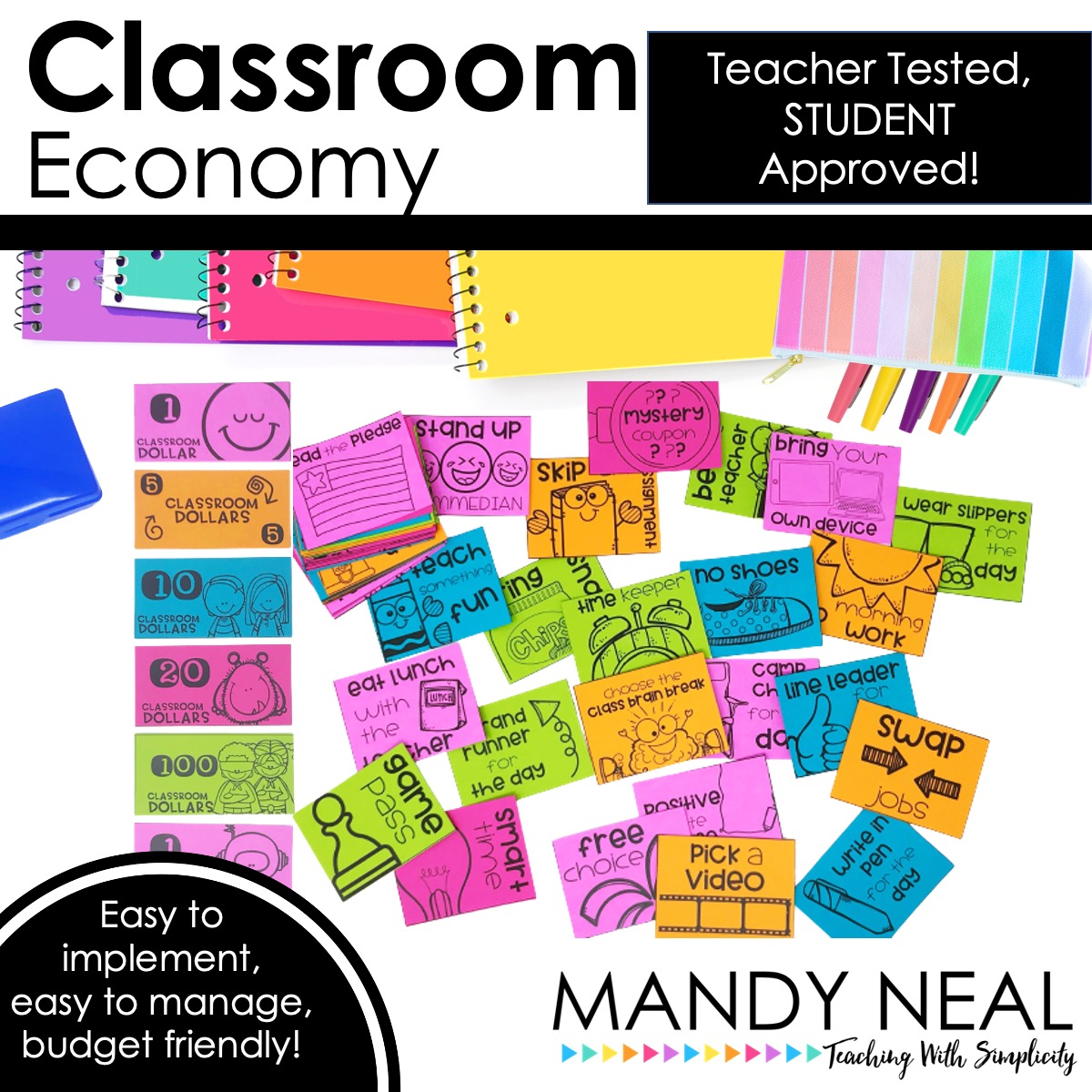 Classroom Economy | Award Coupons | Behavior Management - Classful