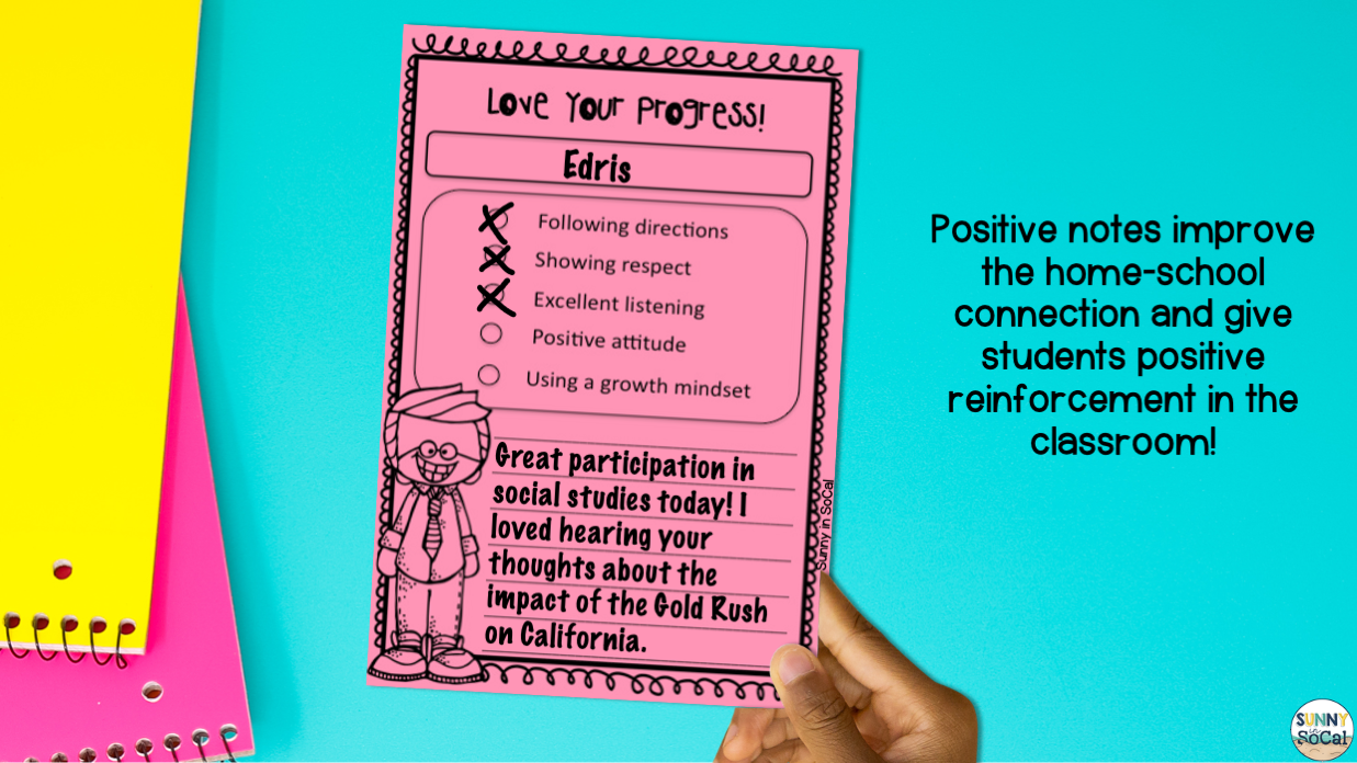 Positive Notes Home | Classroom Management Tool - Classful