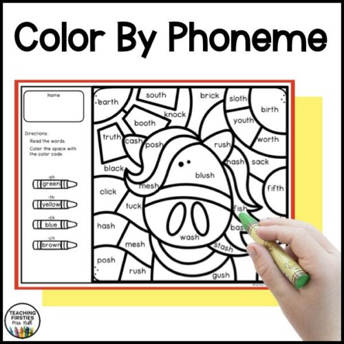 Phoneme Isolation Activities For Final Consonant Digraphs - Digital and ...