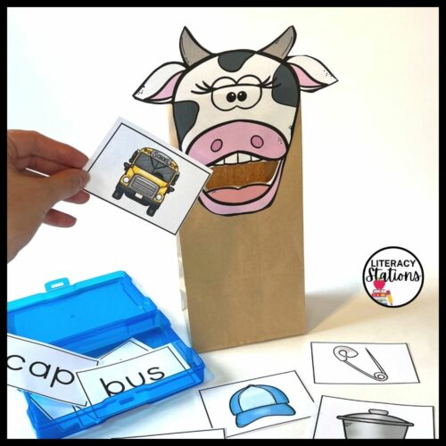 Phoneme Isolation Activities For Short Vowel CVC Words - Digital and ...