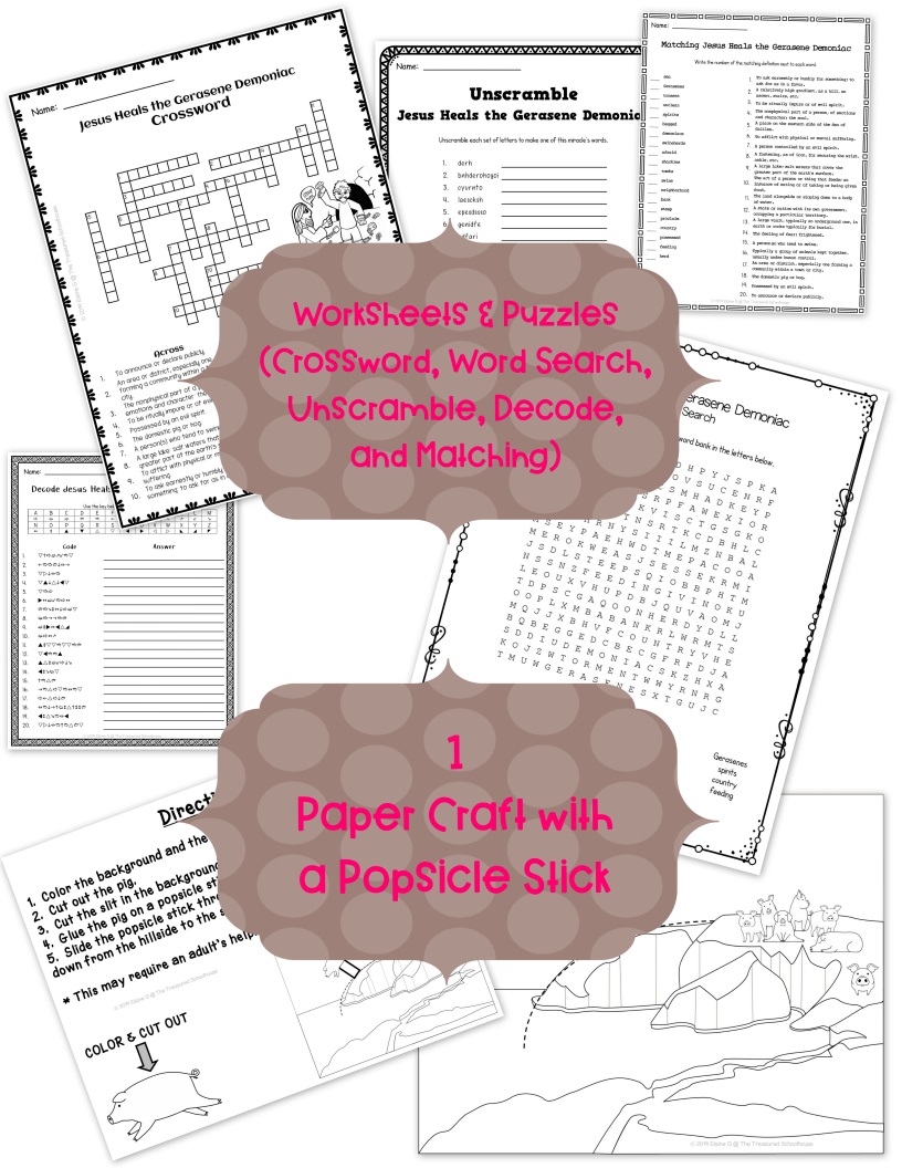 All About Jesus Heals the Demon-Possessed Man - Classful