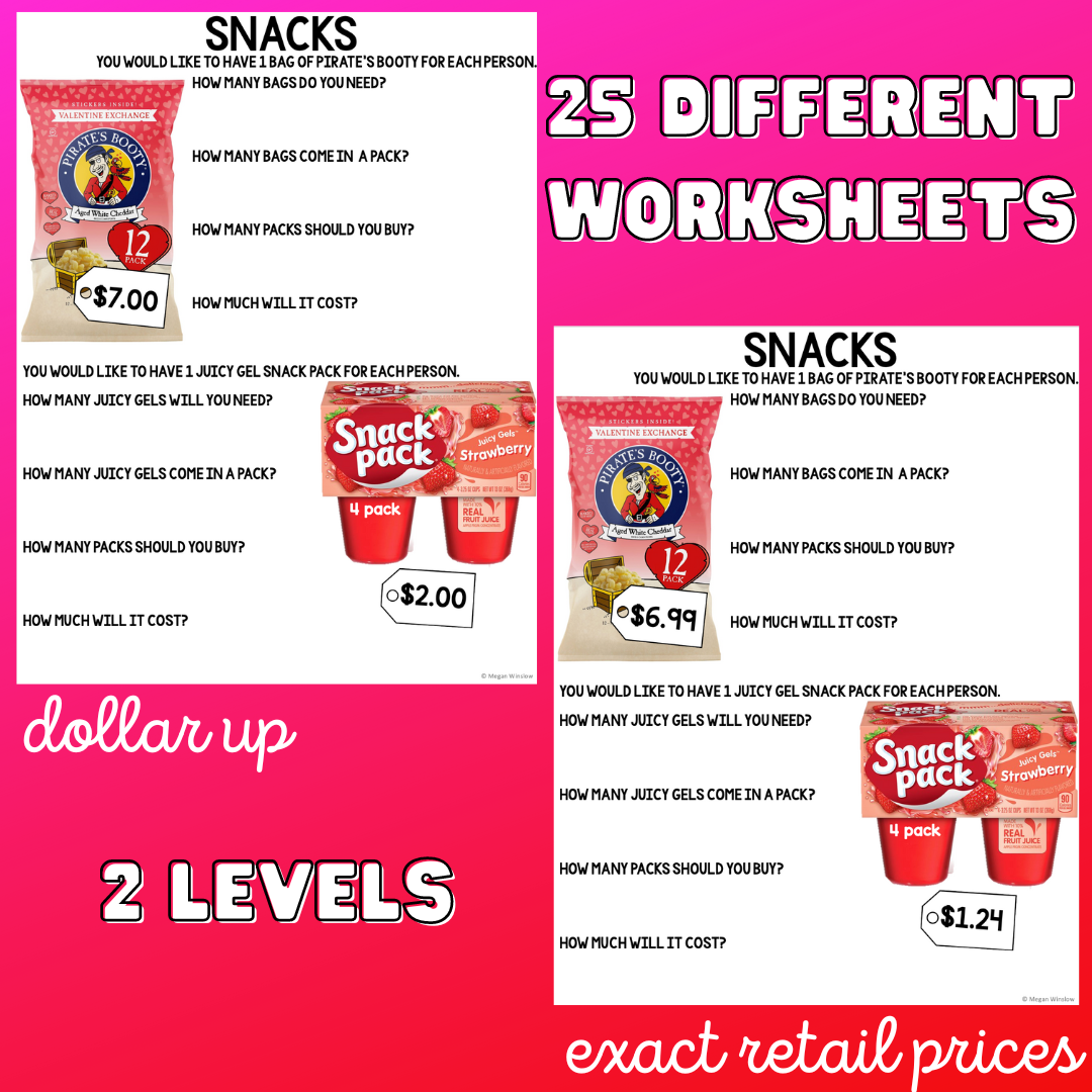 Valentine's Day Party Budget, Planning & Shopping - Life Skills ...