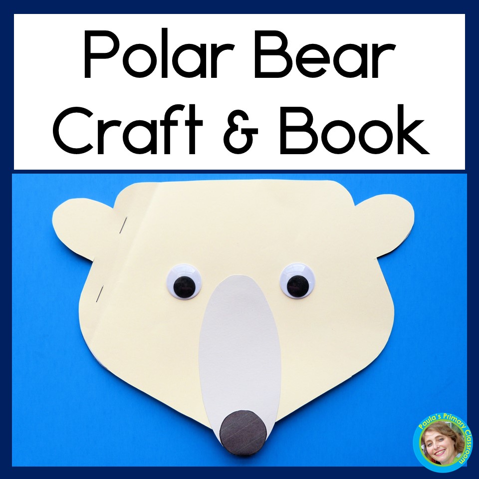 Polar Bears Craft and Guided Reading Book with Measurement Activity ...