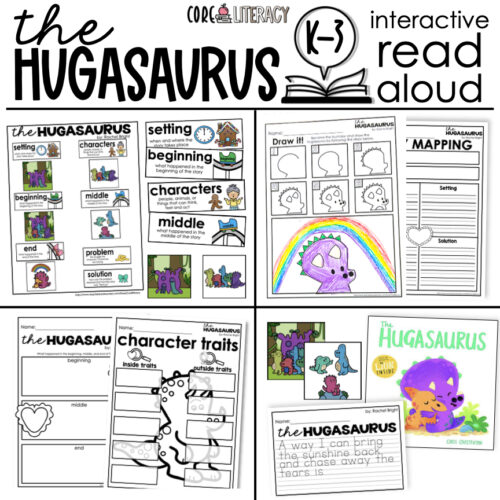 The Hugasaurus Interactive Read Aloud | Sequencing RETELL Craft | SEL ...