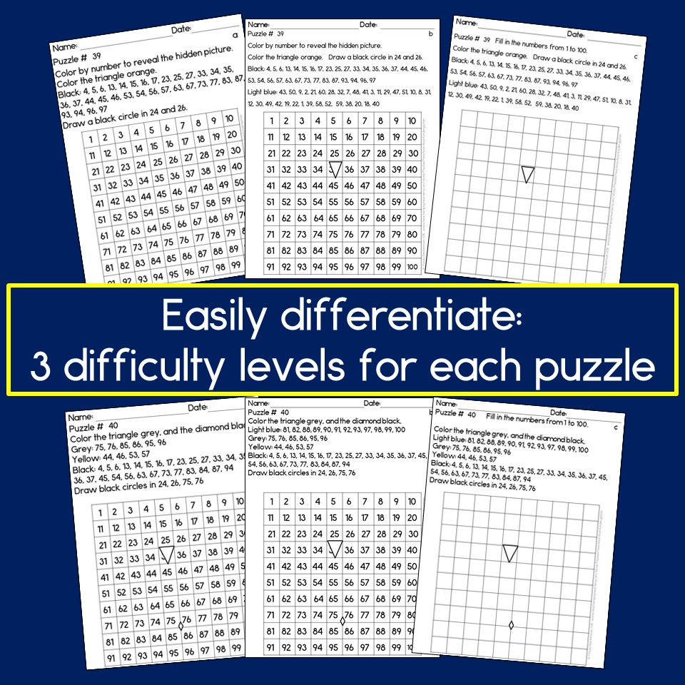 Penguin 100s Chart | Hundreds Charts | 100 Chart Mystery Pictures ...