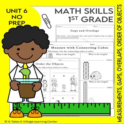 IM Grade 1 Math™ Measurement Worksheets - Classful