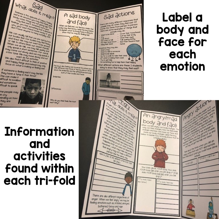 Emotions and feelings social emotional learning activities social ...