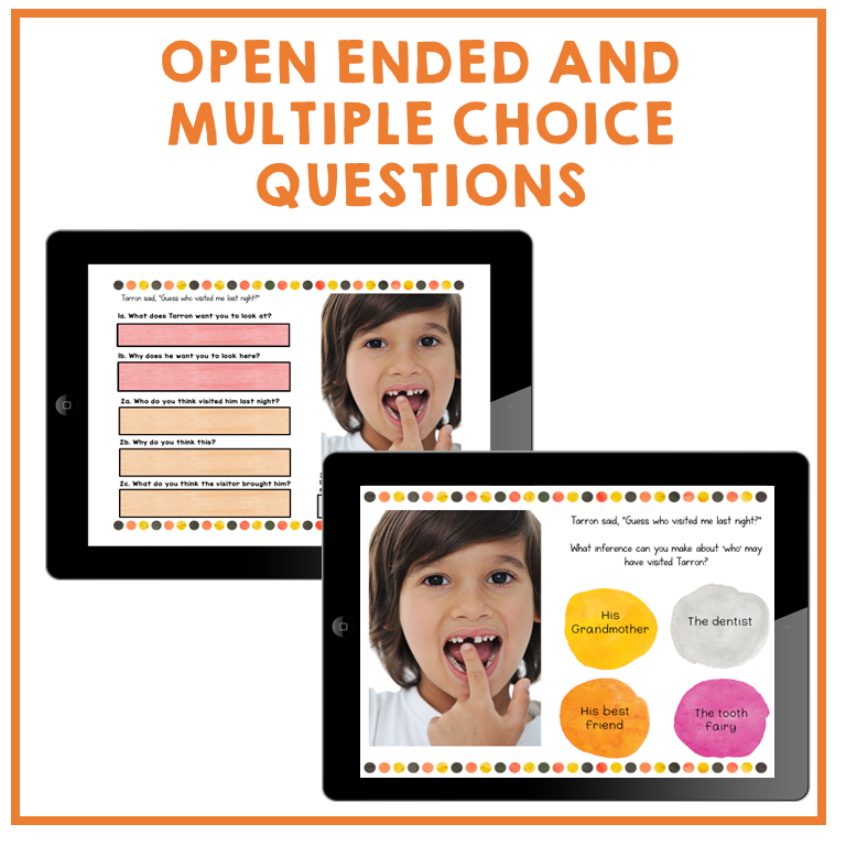 Making social inferences boom cards social skills SEL behavior SET 1 ...