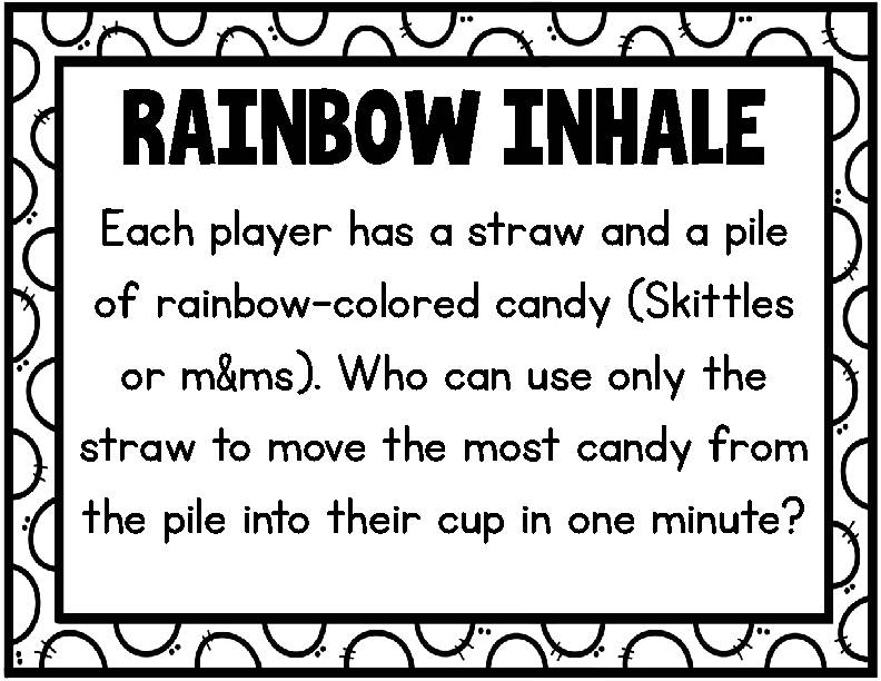 St. Patrick's Day Minute To Win It Challenges - TASK CARDS AND DISPLAY ...