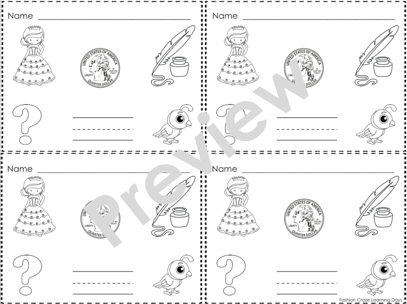 Letter Sound Recognition Exit Slips - Classful