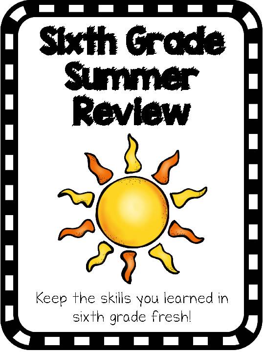 Sixth Grade Summer Review Packet- 40 Days Of ELA And Math,, 52% OFF