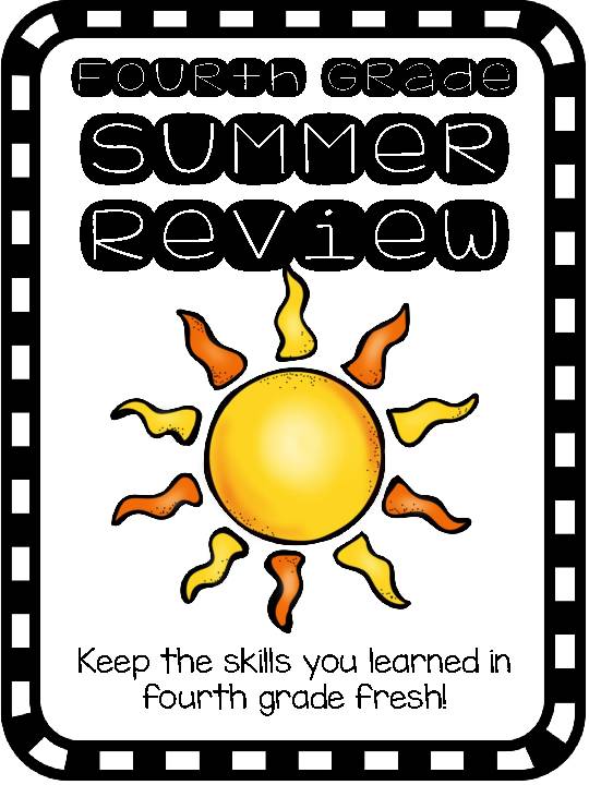 Fourth Grade Summer Review Packet - Print and Go! 40 days of ELA and ...